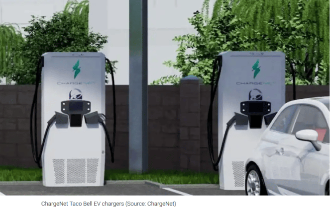 Taco Bell EV Charging Stations Deployed Taco Bell EV Charging Stations Deployed