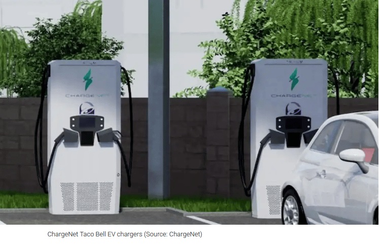 Taco Bell EV Charging Stations Deployed